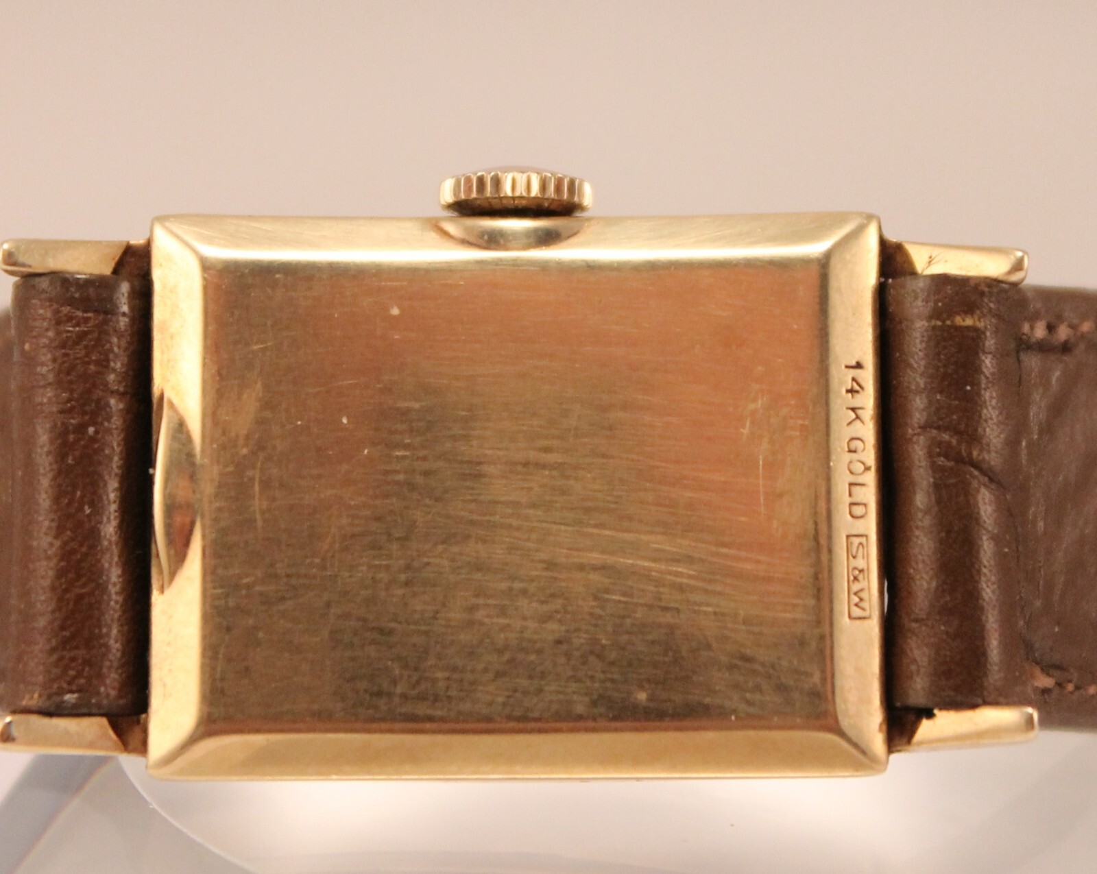 Vintage Hamilton Mens Tank 14K Gold Manual Watch 19 Jewels | eBay