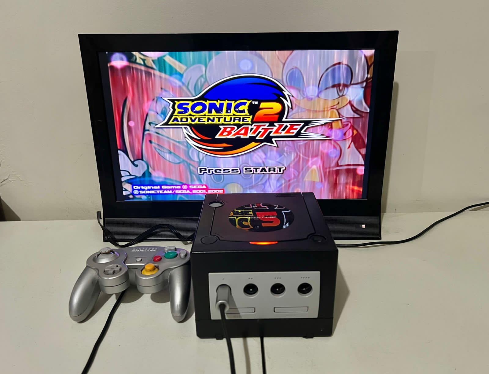 Sonic Adventure 2 Battle (GameCube, 2002) DISK ONLY! Tested & Working ...