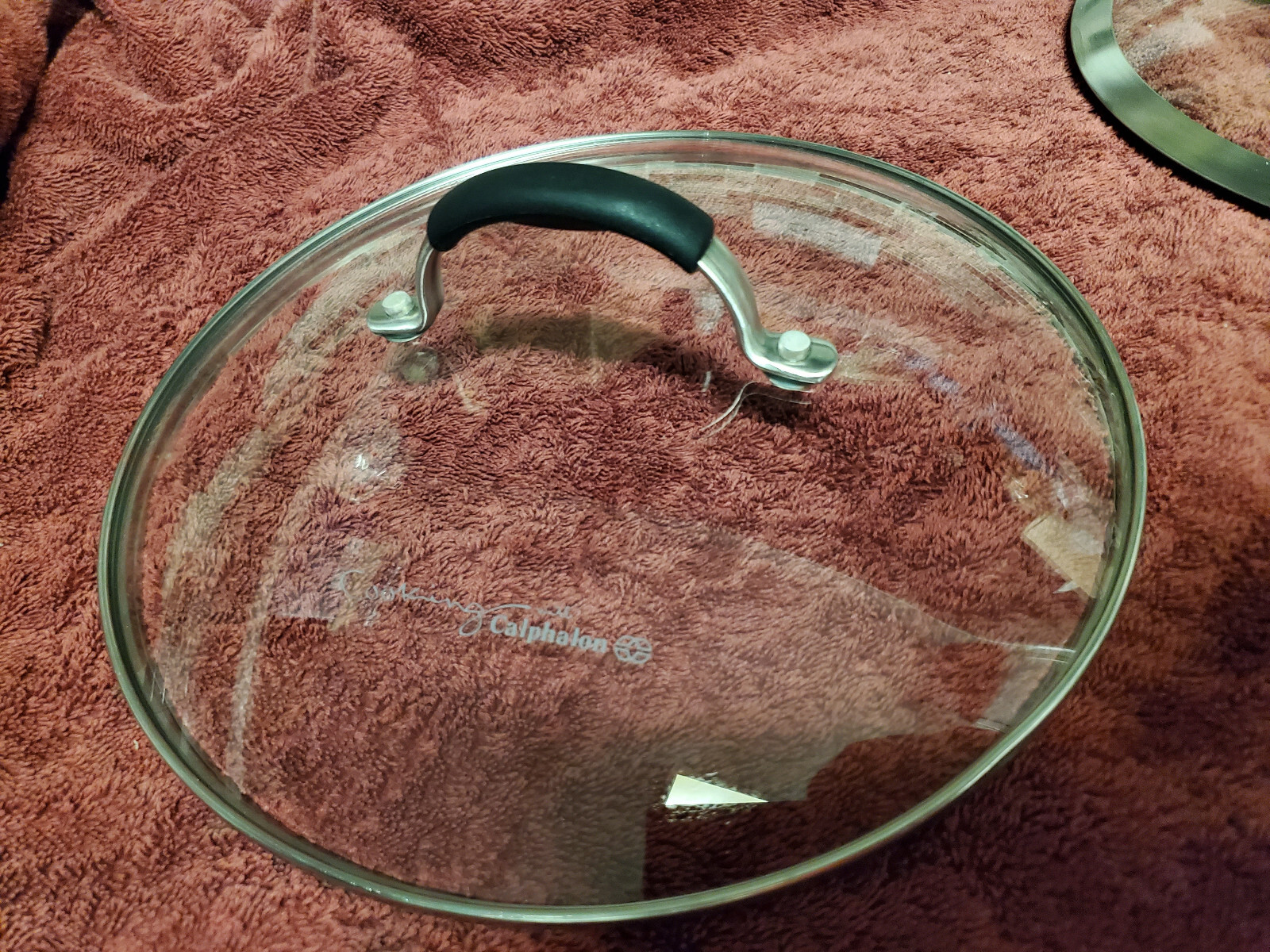 Calphalon Glass Replacement 10-1/2” Outside Rim, 9-3/4 inch Inside Pot ...