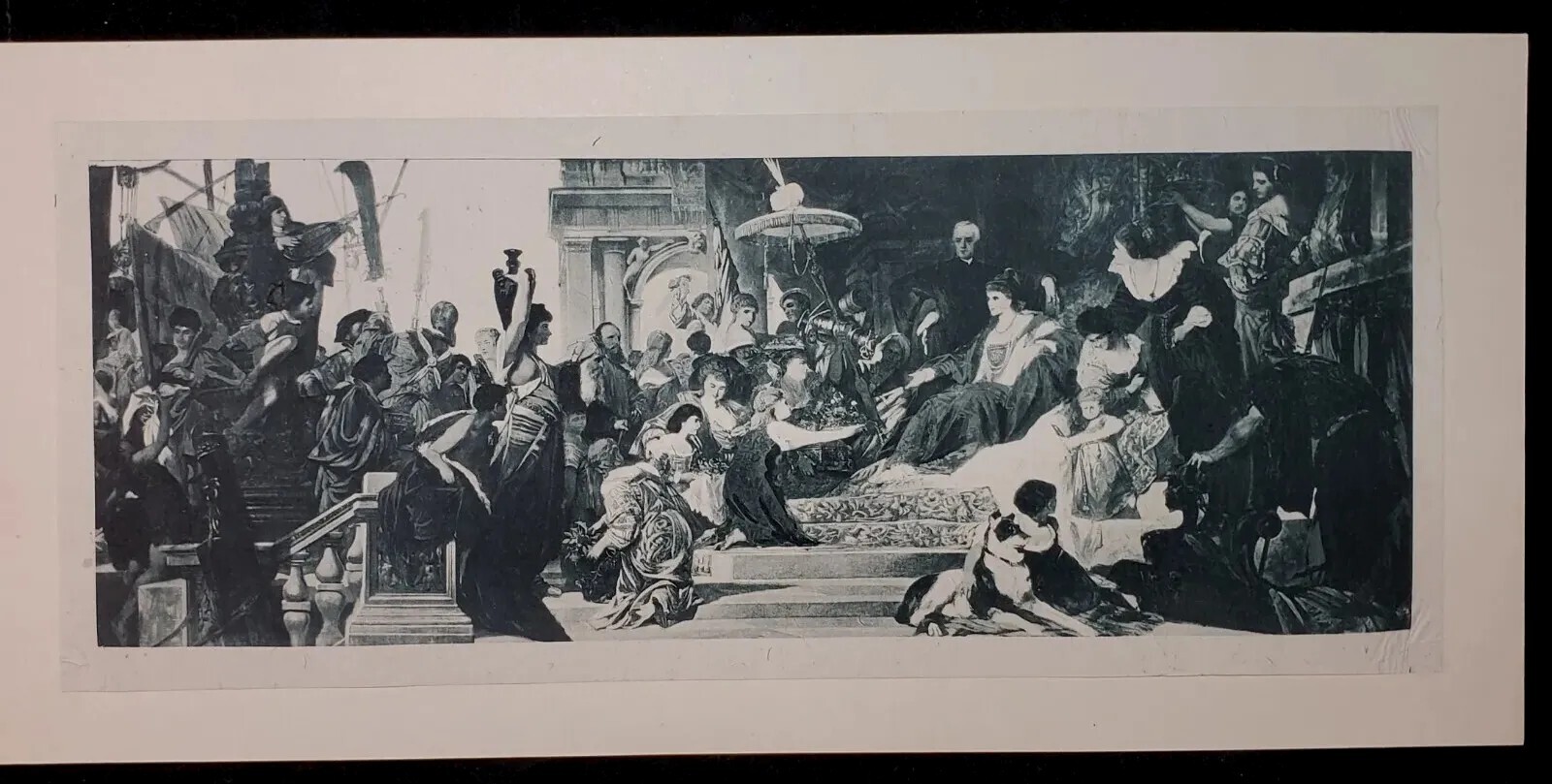 Excommunication of Robert Pious by Jean Laurens Antique Photogravure ...