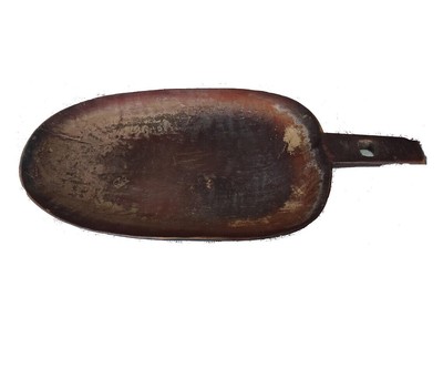 Vintage Hand Carved Naga tribe Wooden Eating Dish Plate Asian Household ...