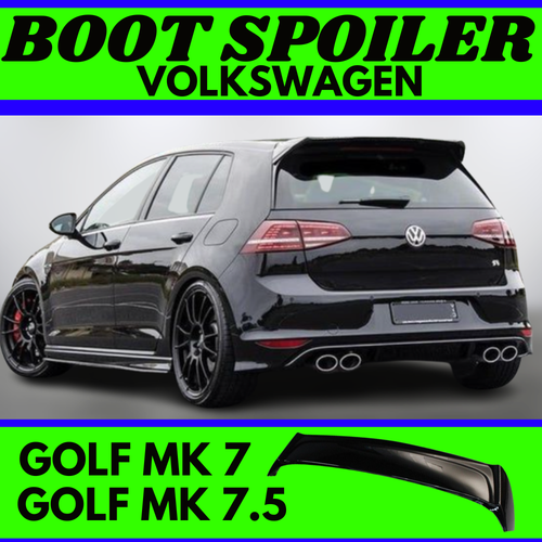 Osir Style Rear Spoiler Wing For Volkswagen MK7.5 MK7 Hatch GTI R ...
