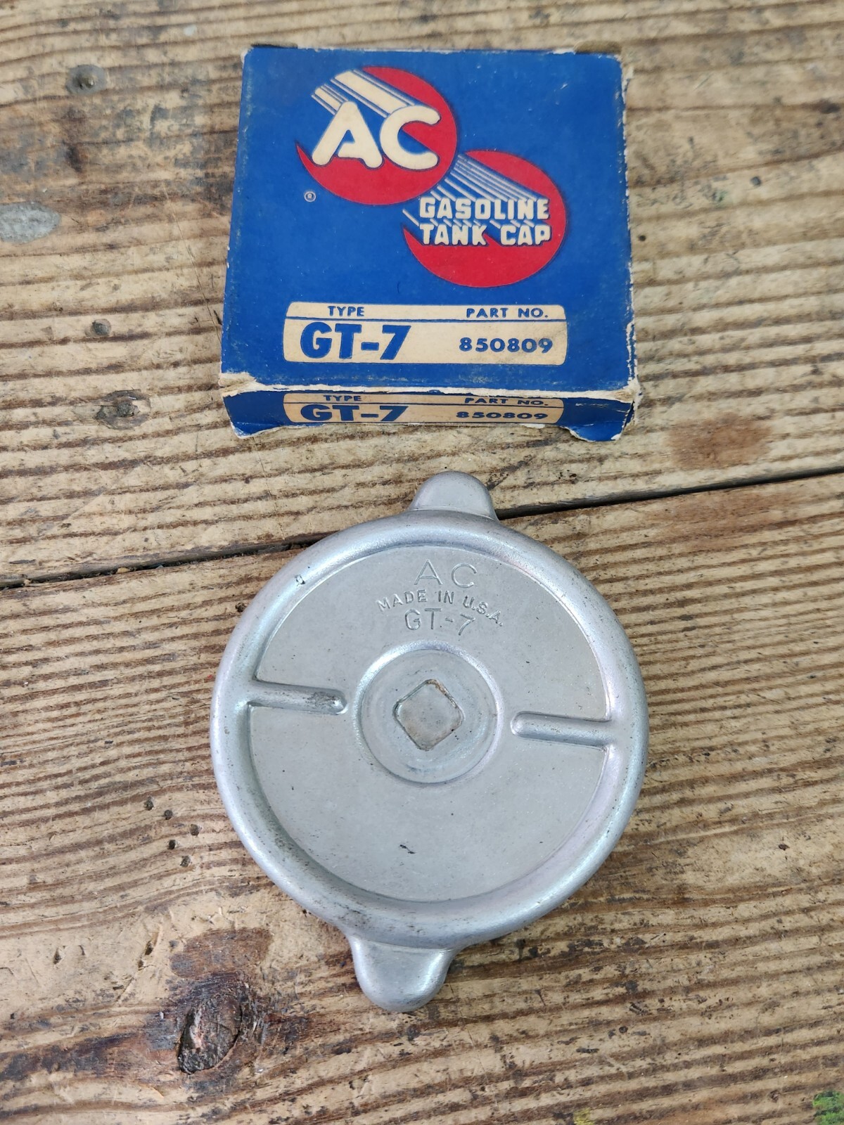 NOS AC Gas Tank Cap GT7 1941-1946 Ford Mercury 1940-41 Lincoln 50-53 ...
