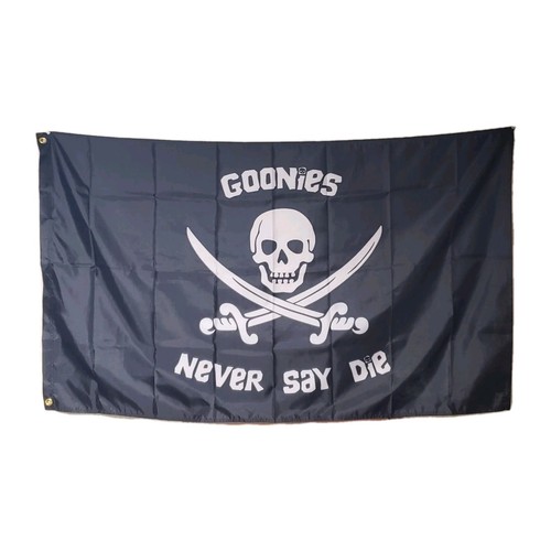 Goonies Never Say Die Flag 3×5ft Indoor Outdoor Banner With 2 Brass ...