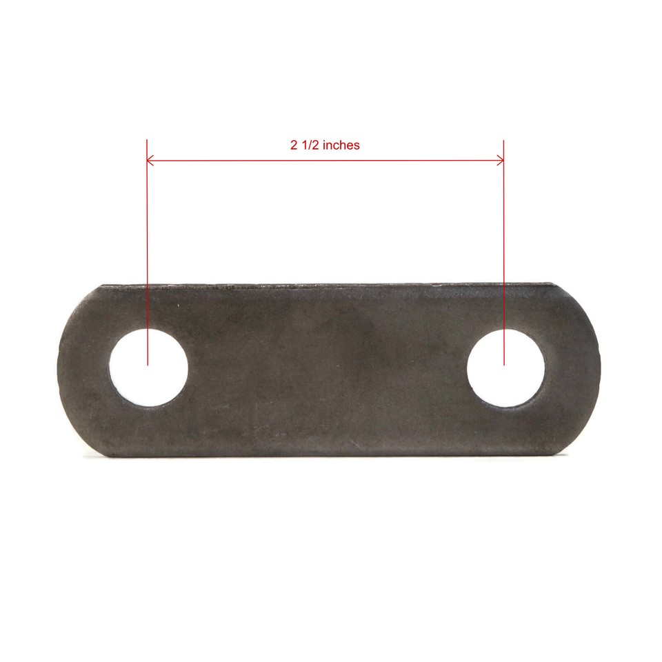 4-Pack Trailer Leaf Spring Shackle Straps 9/16" Holes Redline SP03-040 ...