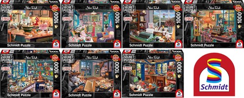 SCHMIDT SPIELE - SECRET PUZZLE - STEVE READ - 1000 TEILE - AUSWAHL ...