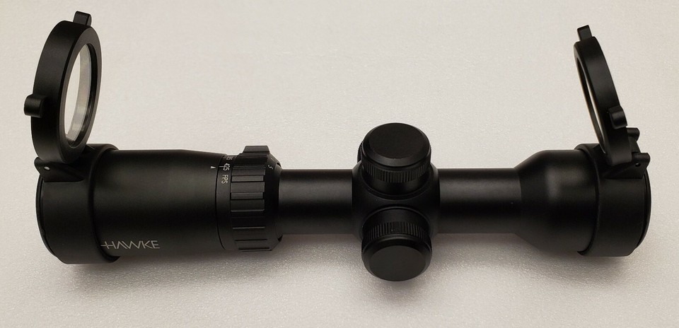 Hawke 1.5-5x32mm XB1 Vari-Speed Illum SR Reticle SFP Crossbow Scope ...