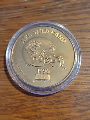 Jacksonville Jaguars 1996 AFC Wild Card Road to Super Bowl 31 Coin RARE ...