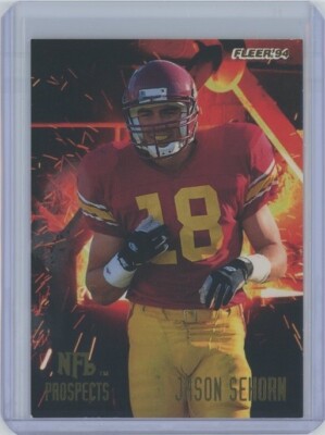 JASON SEHORN 1994 Fleer NFL Prospects RC Rookie #21 of 25 USC Giants | eBay