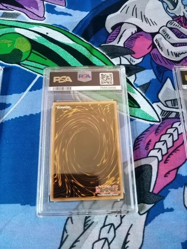Exodia The Complete Set Five Pieces 5 Pieces Yu-Gi-Oh! PSA 8 2002 LOB ...