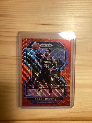 Dillon Brooks 2021-22 Panini Prizm Red Wave #202 | eBay