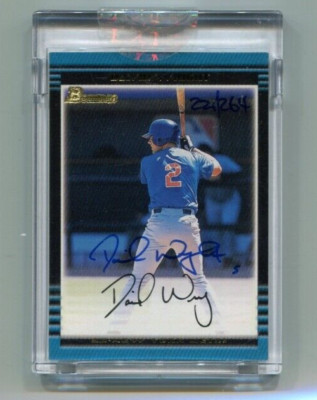 2006 Bowman Originals - DAVID WRIGHT - 2002 Autograph Rookie NEW YORK ...