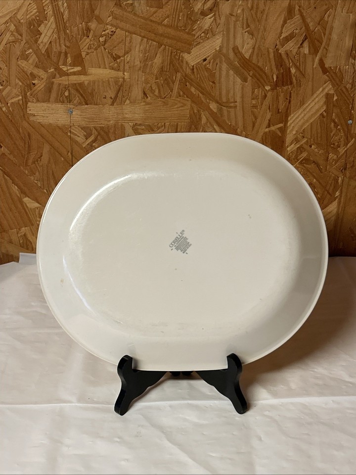 Vintage Corelle Abundance Fruit Pattern Oval Serving Platter 12" x 9.5 ...