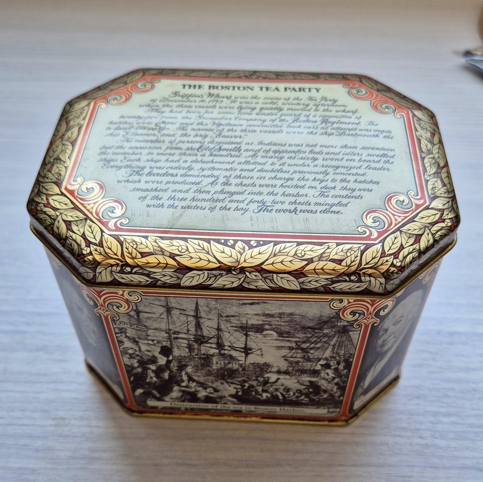 Rare boite vintage Boston Tea Party | eBay