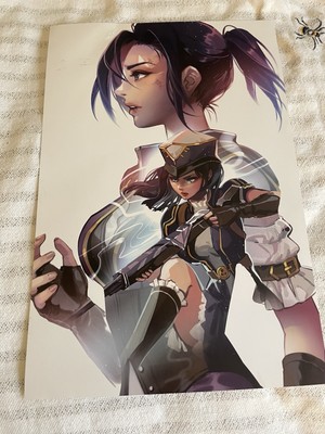 Arcane Caitlyn Poster | Arcane Caitlyn Kiramman Poster Rare original ...