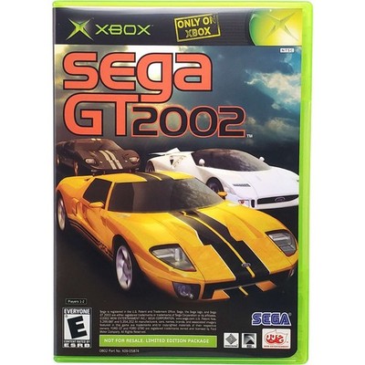 (Small Crack On Disc) Sega GT 2002 - Microsoft Xbox Tested Authentic ...