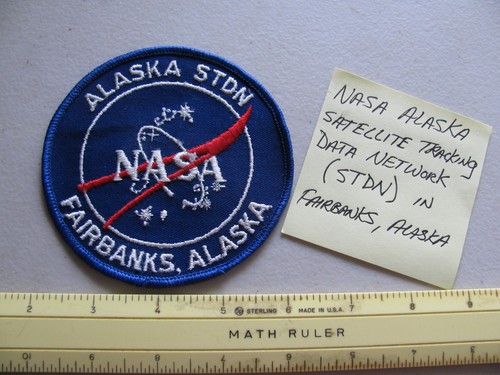 NASA ALASKA SATELLITE TRACKING DATA NETWORK (STDN) COLORED PATCH ~FAIRBANKS AK~ | eBay
