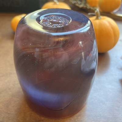 Vintage Glassybaby Votive “Horoscope” – Pre-Triskelion – Multicolor ...