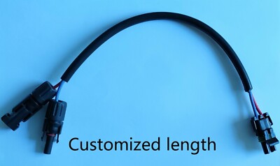 NARVA 2 pin sealed connector cable to solar panel connector ...