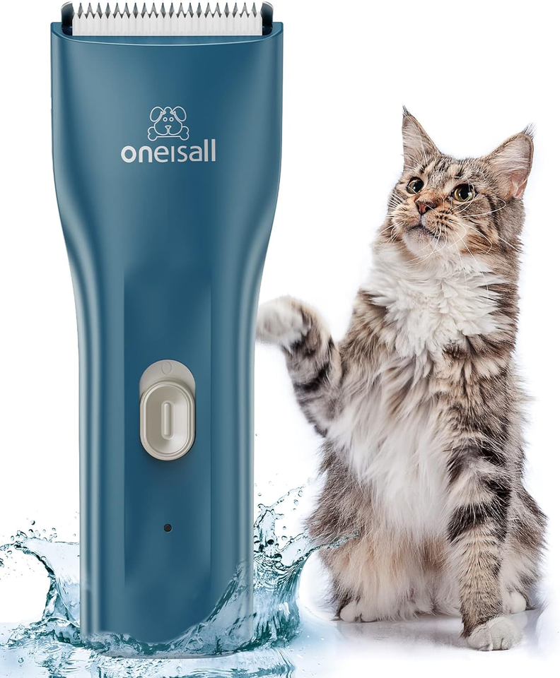 oneisall Pet Clipper for Cat Matted Hair, Pet Shaver for Cats Quiet Pet ...