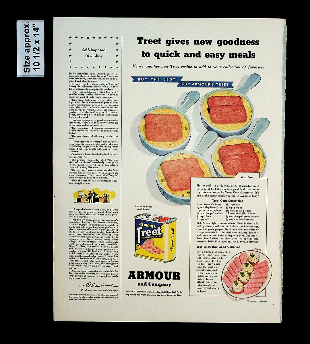 Vintage Armour Treet