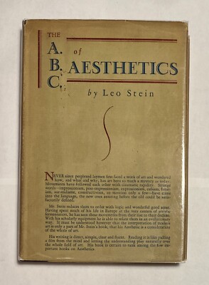 Leo Stein: The ABC of Aesthetics | eBay
