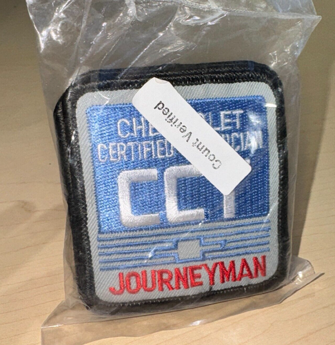 10 Chevrolet Certified Technician Journeyman Mechanic Uniform Patches ...