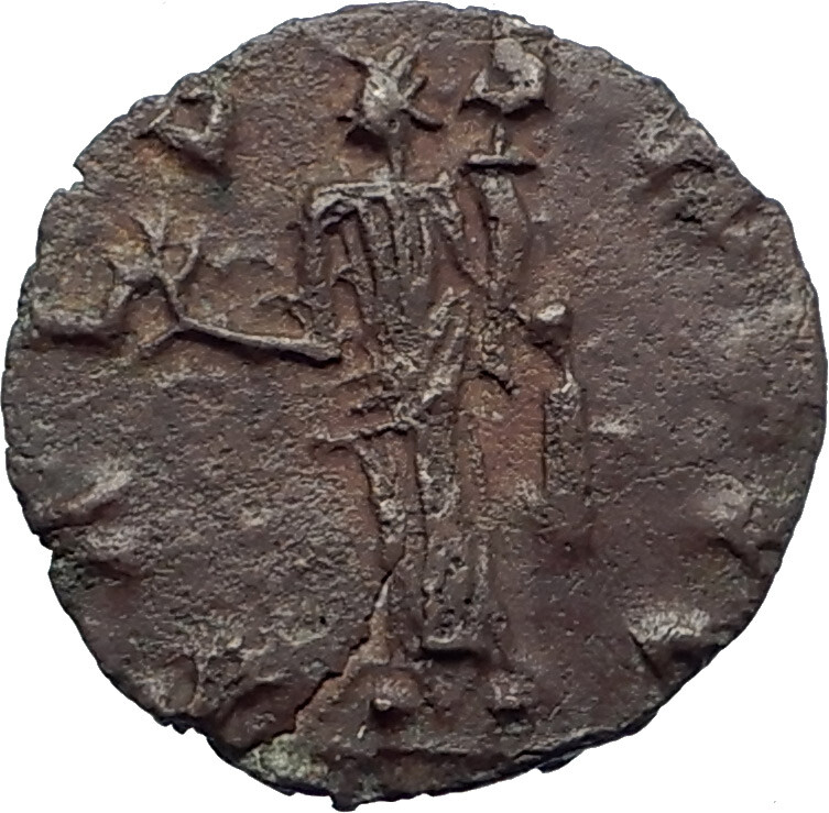 TETRICUS II 273AD Authentic Ancient Roman Coin RARE Salus Health Goddes ...