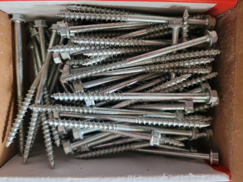 100 Hilti Kwik-Con II+ Screw Anchor with Torx Hex Head 3/16" x 4 ...
