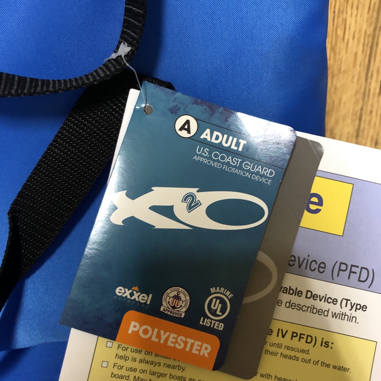 Type IV Boat Cushion USCG Approved 15x15 Throwable Flotation PFD Device ...