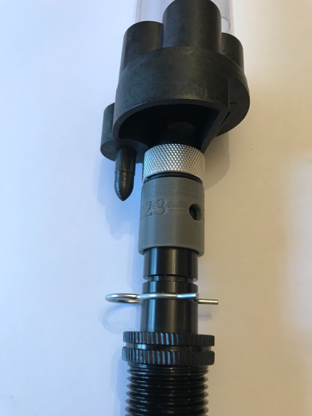 ADAPTER Only- Connects Lee Multi Tube Adapter TO Mr Bullet Feeder Die ...