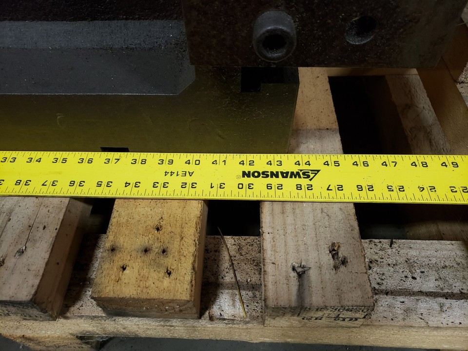 Large T slotted angle plate 72 in. tall x 24 in. wide x 43 in. deep | eBay