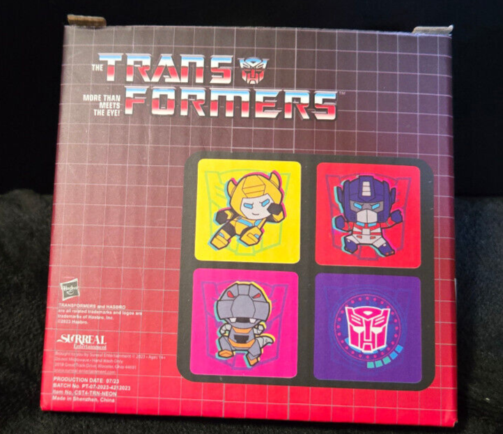 Transformers The Movie 1986 Optimus Prime & Bumblebee 4 Pack Coasters ...