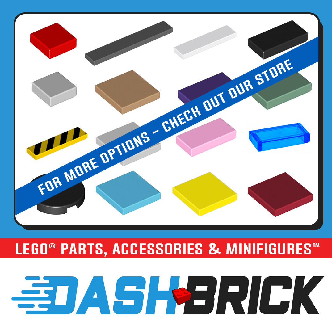 20 x Genuine LEGO® - Tiles 1 x 2, Transparent Dark Blue - 3069b - BRAND ...