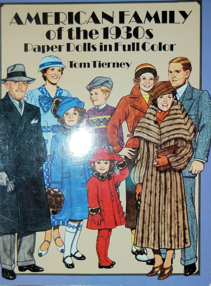 American Family of the 1930s Paper Dolls 9780486266770| eBay