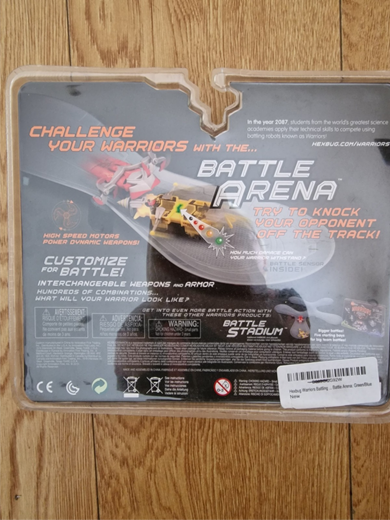 HEX BUG Warriors Battling Robots Double Pack Green And Blue | eBay ...