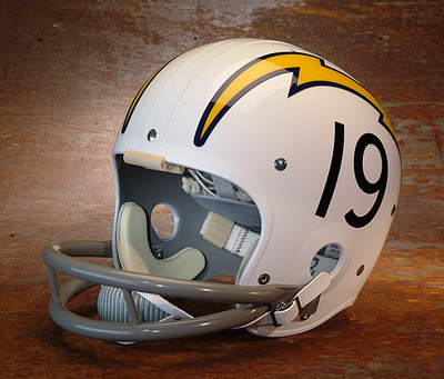 SAN DIEGO CHARGERS #19 Football Helmet Stickers (NUMBERS ONLY) JOHNNY ...