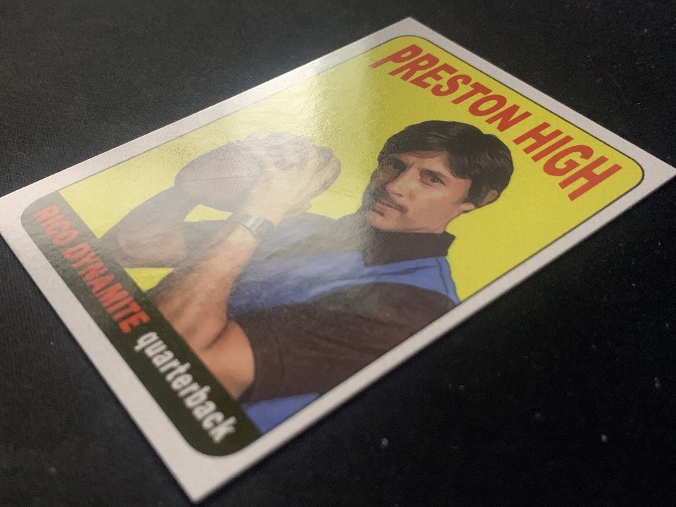 Uncle Rico Dynamite Custom Novelty Trading Card | Parody Slabbed Art ...