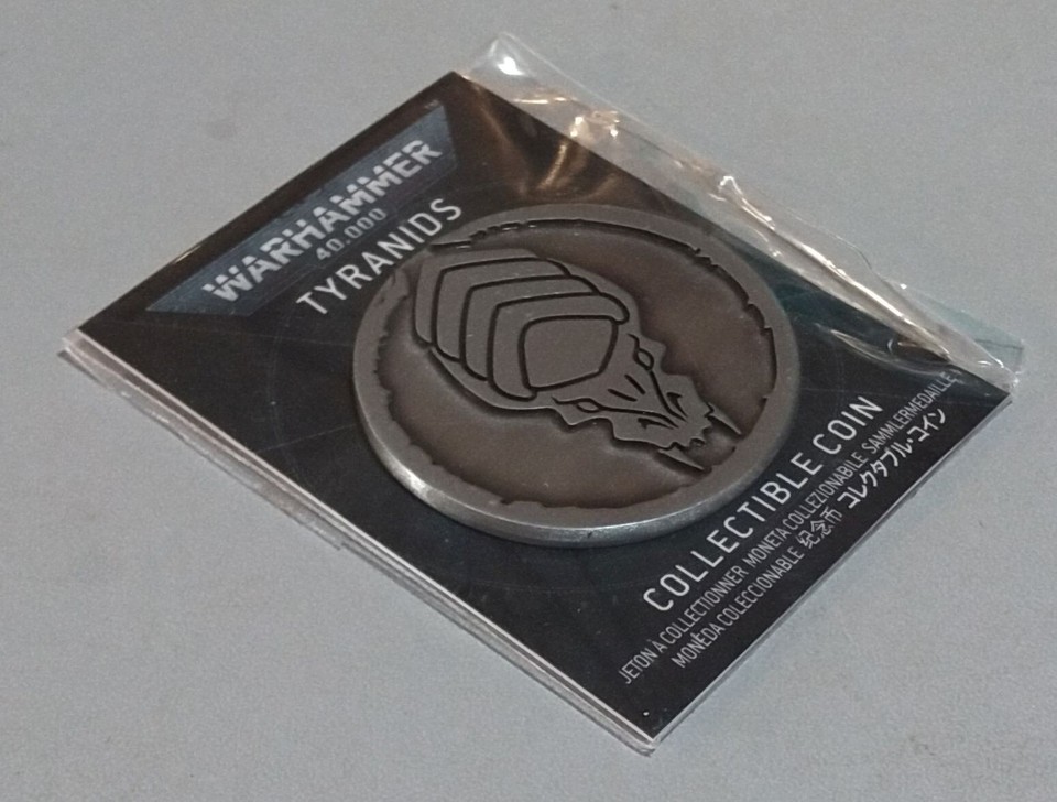 Warhammer 40K 40,000 Tyranids Collectible Coin 2023 New Sealed | eBay