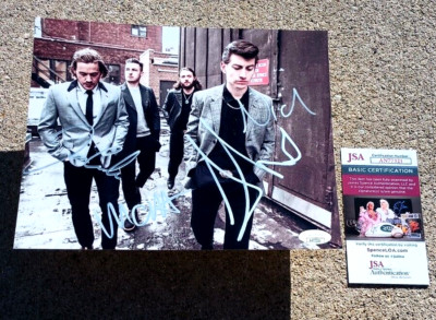 ARCTIC MONKEYS Band SIGNED 8X10 Photo JSA COA D | eBay