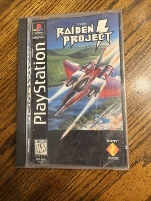 The Raiden Project (Sony PlayStation 1 PS1, 1996) Complete In Long Box ...