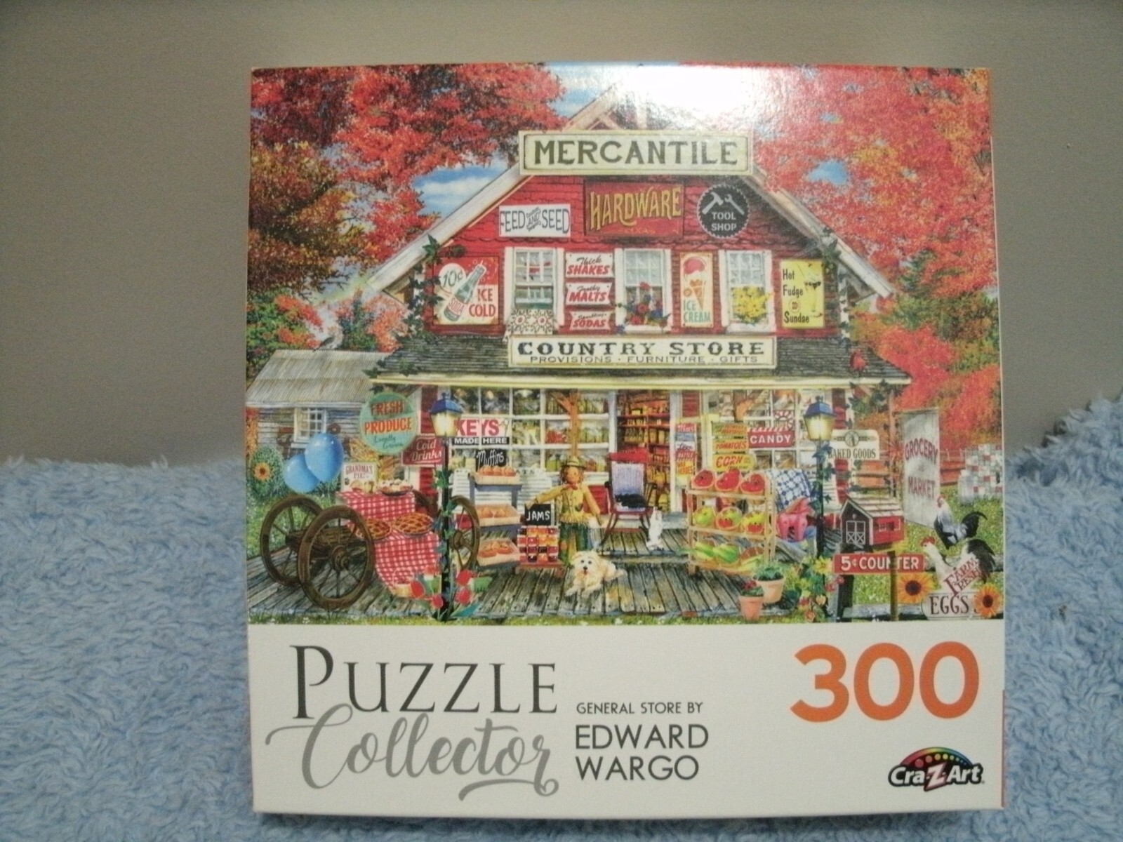 Puzzle Collector General Store by Edward Wargo 300 Pc Puzzle 100% ...