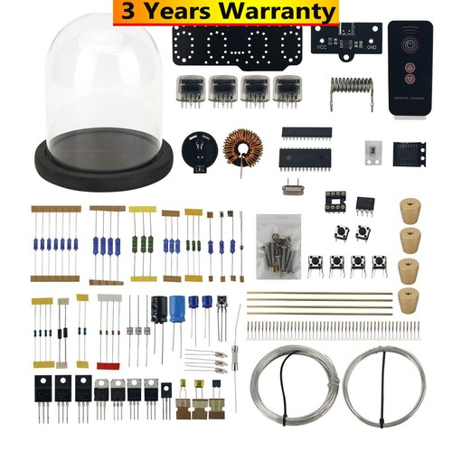 In12 Nixie Tube Clock Kit In-12 Clock Desktop Clock Digital Clock Home ...