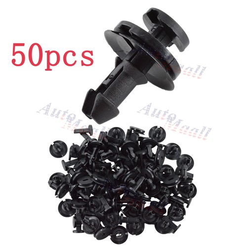50pcs Front Bumper Clips For 9mm Hole Chevy Trailblazer Tahoe Cadillac ...