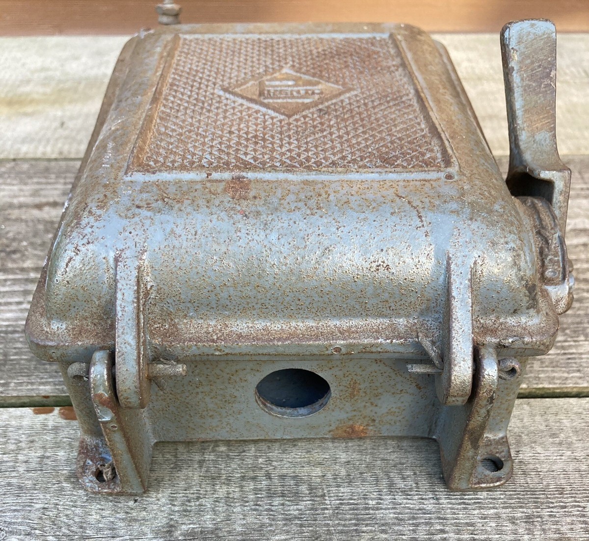 Vintage Mem Ten Switch Gear Ceramic Fuse Box England Cast