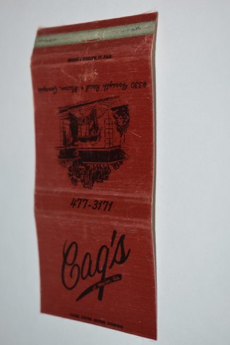 Cag's Macon Georgia 30 Strike Matchbook Cover | eBay
