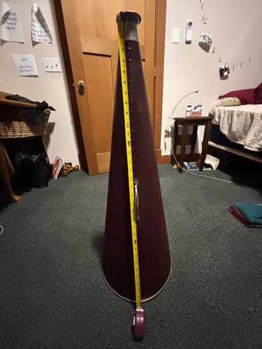 antique leather megaphone vintage | eBay