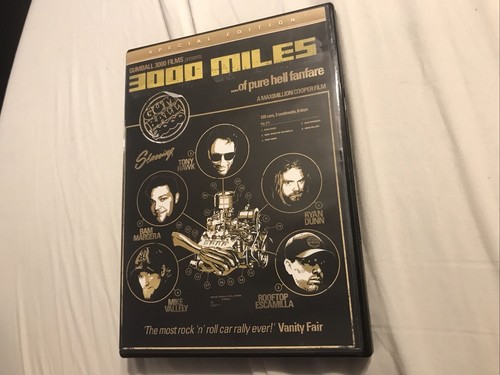 3000 Miles … of Pure Hell Fanfare DVD 2006 Tony Hawk Gumball 3000 Films ...