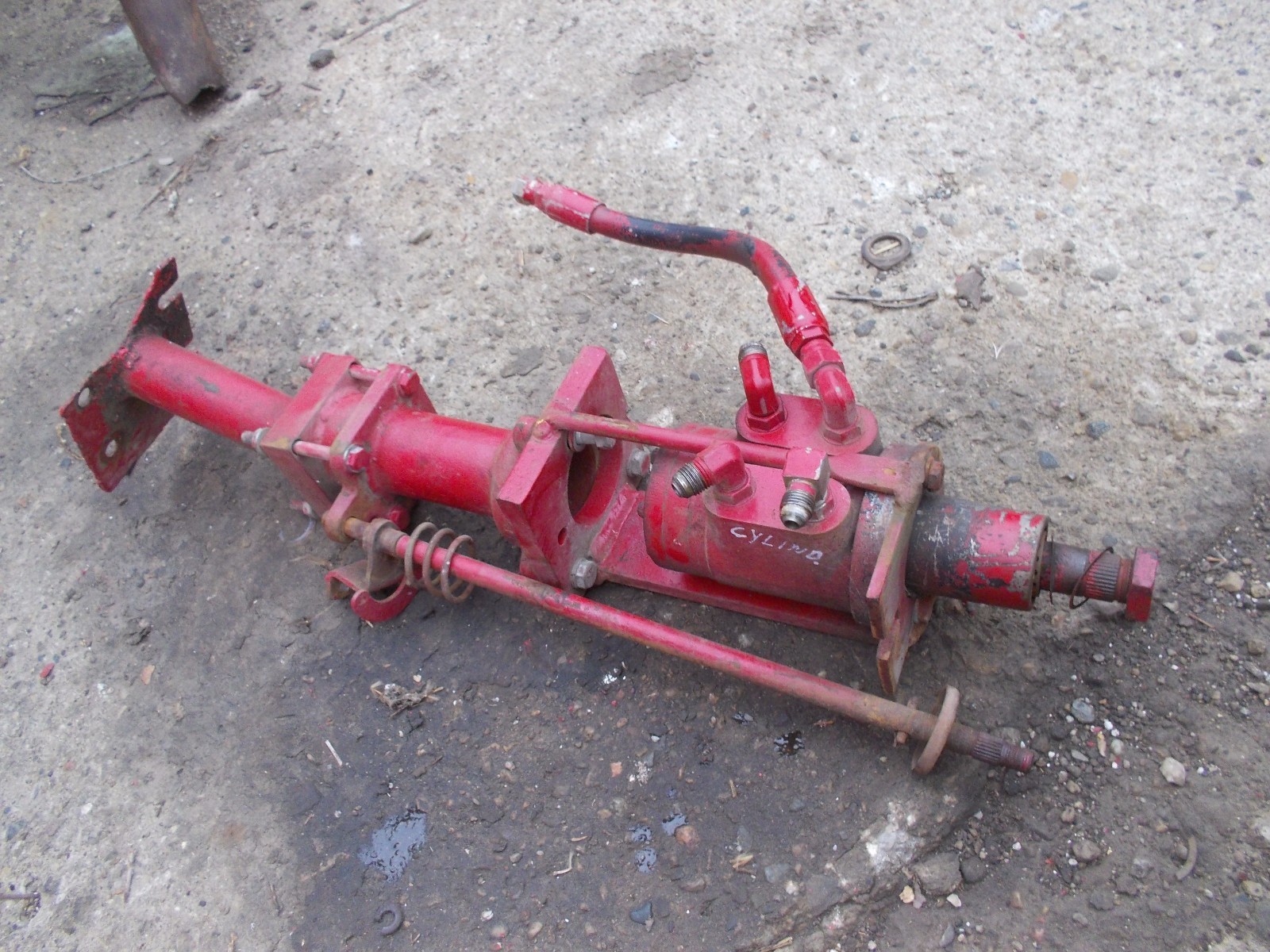 Farmall 460 utility tractor Original IH hydraulic assist power steering ...