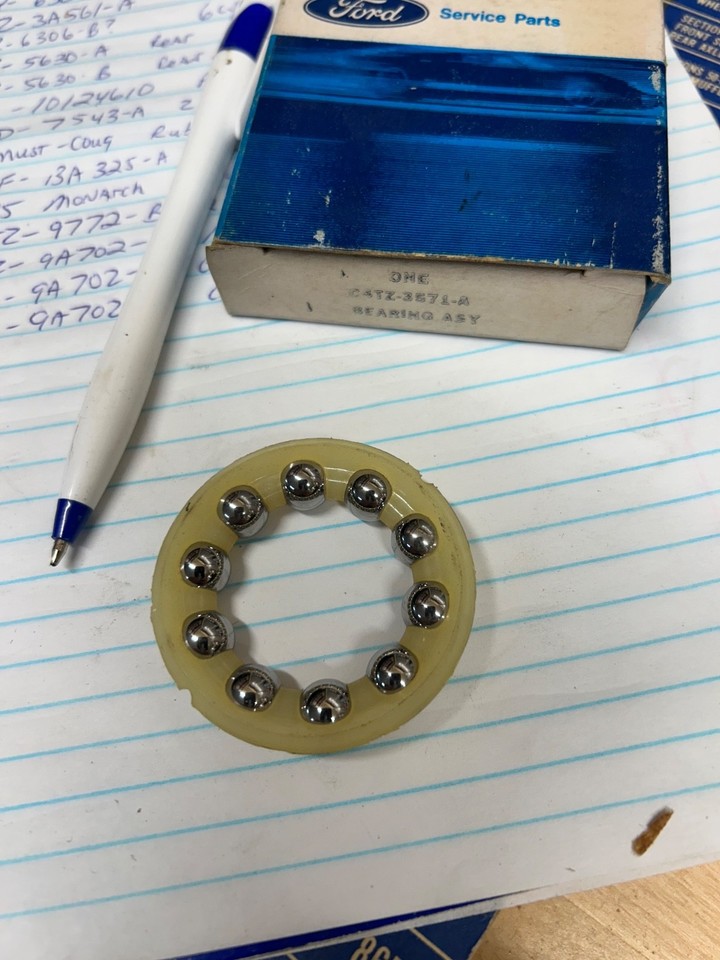1964-1972 Ford F250/ F950 NOS STEERING GEAR WORM BEARING C4TZ-3571-A ...